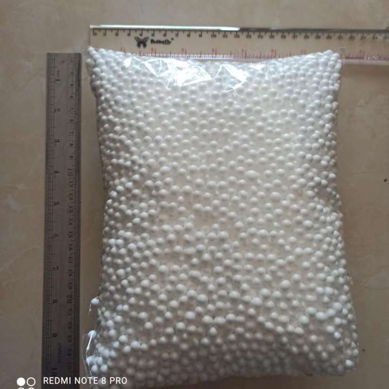 Jual Butiran styrofoam butiran sterofoam putih di Seller Bulan ...