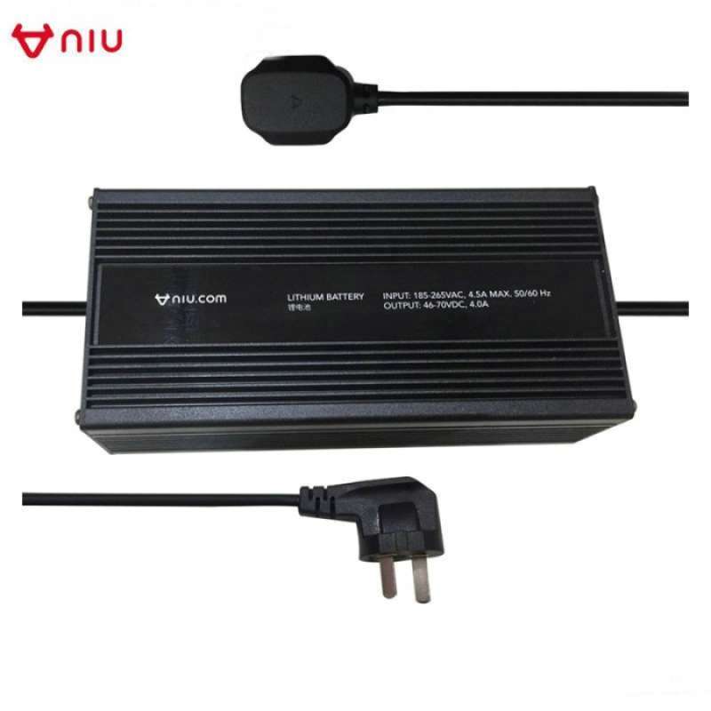 Jual Charger Motor Listrik Niu Nqi 60v Normal & Fast Charging (3a 4a ...