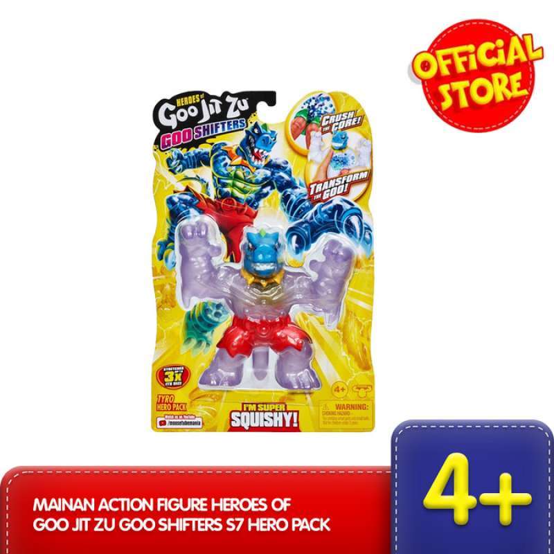 Promo Mainan Action Figure Heroes of Goo Jit Zu Goo Shifters S7 Hero Pack Diskon 23% di Seller ...