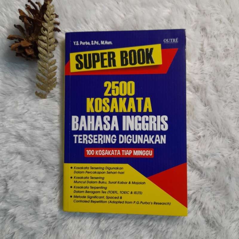Promo Buku Super Book 2500 Kosa Kata Bahasa Inggris Sering Digunakan ...