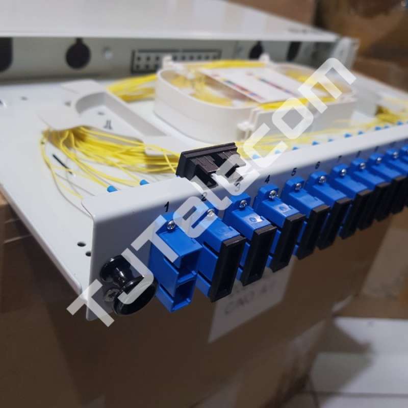 Promo Otb 48 Core Sc / Lengkap Singlemode Rxs / Ukuran 1u Diskon 23% Di ...