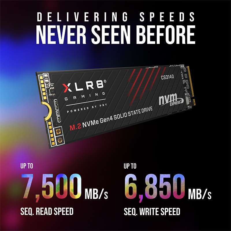 Promo Pny Xlr8 Cs3140 Ssd M.2 Nvme Pcie Gen4x4 Diskon 3% Di Seller Jc ...