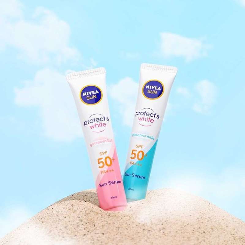 Jual Nivea Sun Protect & White Super Serum Spf 50+ Pa +++ (KEMASAN BARU ...