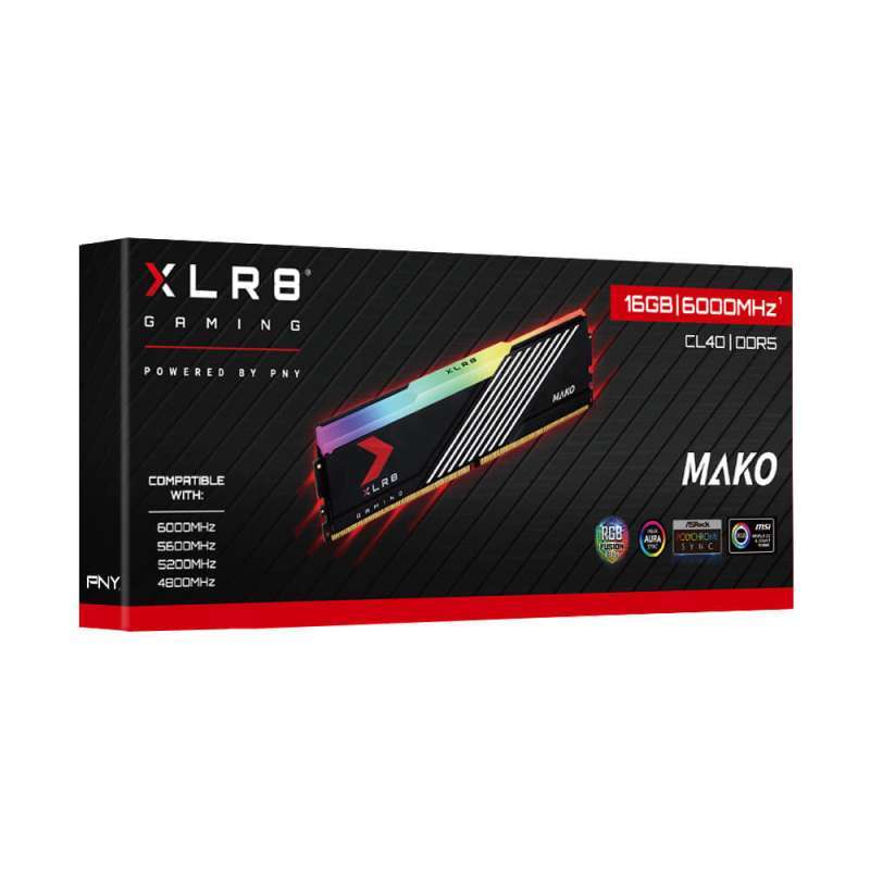 Jual PNY XLR8 DDR5 6000 MHz MAKO RGB di Seller JC-COM - Mangga Dua ...