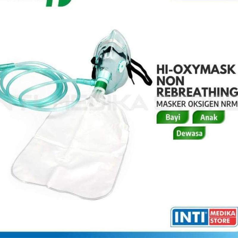 Jual Besmed - Hi Oxymask Bayi / Anak / Dewasa | Masker Oksigen Nrm ...