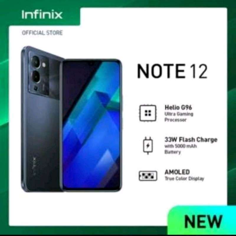 Jual Infinix Note 12 8/256GB – 6.7 FHD+ True Color AMOLED Display di ...