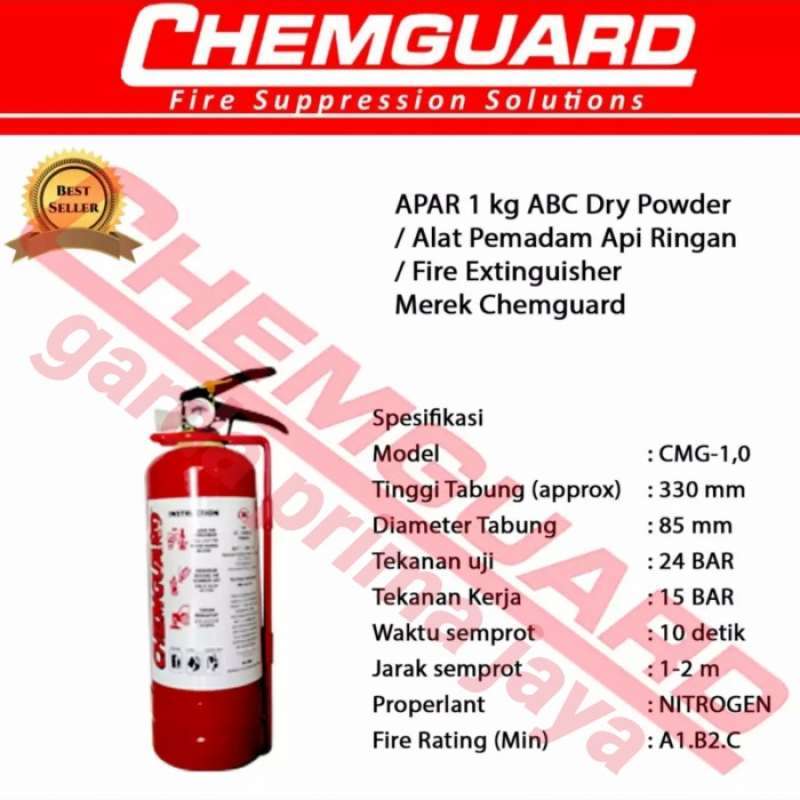 Jual Apar Chemguard 1 Kg Original Murah - Harga Diskon Juni 2024 ...