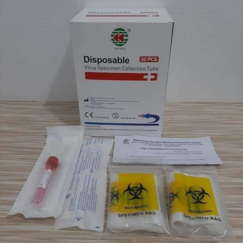 Jual Vtm Swab | Vtm Swab Junnuo Isi 50 Set di Seller Kenz Storee ...