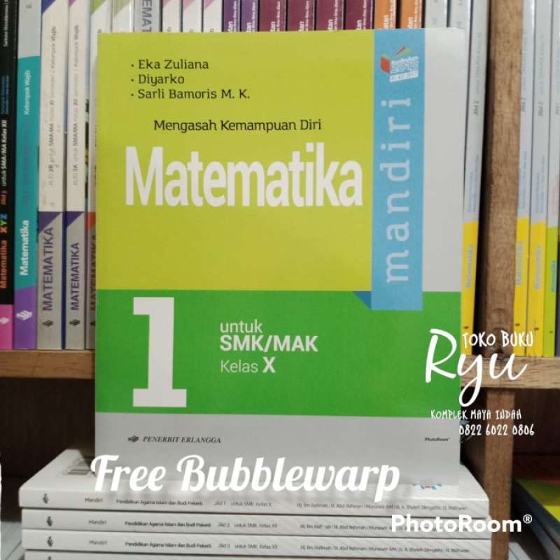 Promo Mandiri Matematika Kelas 1 SMK KIKD 2018 Erlangga - Free Kunci ...