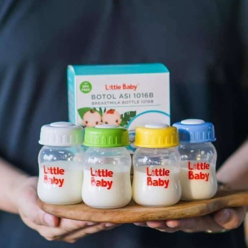 Jual Little Baby Botol Asi Mini Plastik (penyimpan Asi) Bpa Free 4in1 ...