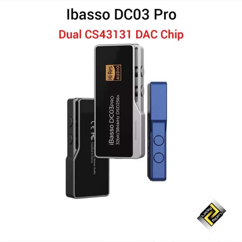 Promo Ibasso DC03 Pro DAC Dual CS43131 Dongle USB Type C to 3.5mm Hi-Res DSD - Multicolor Diskon ...
