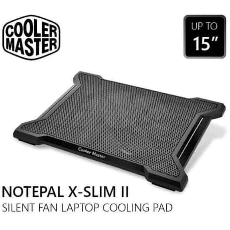 Jual New Cooler Master Notepal X-slim Ii Notebook Cooler Fan Laptop ...