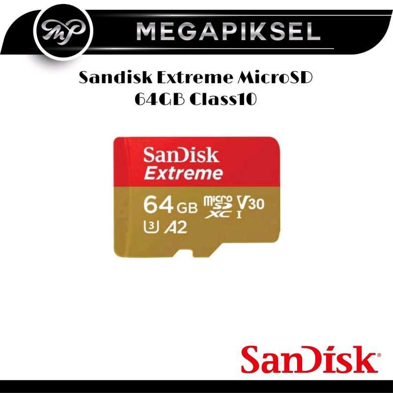 Promo SanDisk Extreme MicroSDXC 64GB Class10 Diskon 1% di Seller Megapiksel Official Store - DJI ...