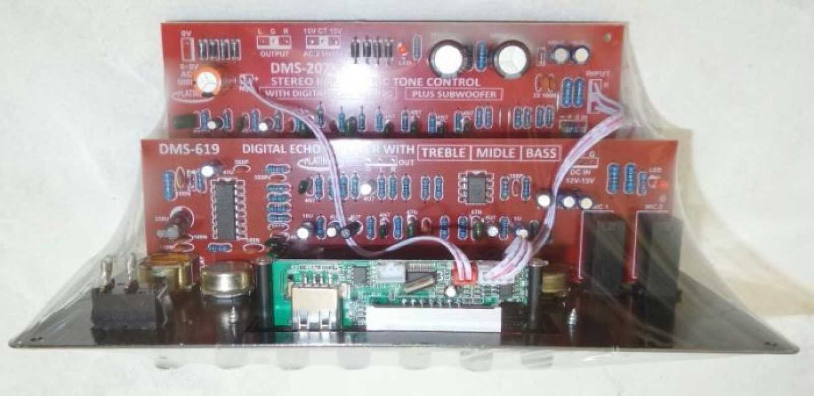 Jual Platinum Dms-207.x Kit Stereo Tone Control Echo Mic Sub Bluetooth ...