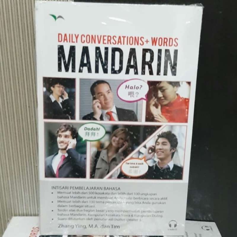 Promo Belajar Bahasa Mandarin Daily Conversation Words Mandarin + Cd ...