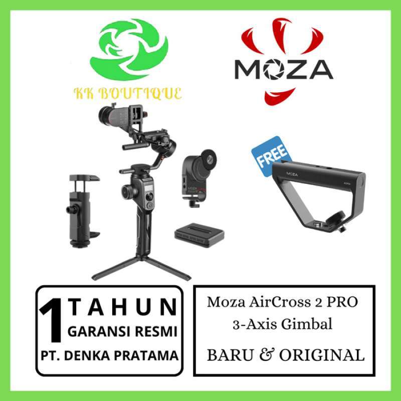 Promo Moza AirCross 2 PRO 3-Axis Gimbal ORIGINAL Diskon 23% di Seller Rosya - Gandaria Selatan ...
