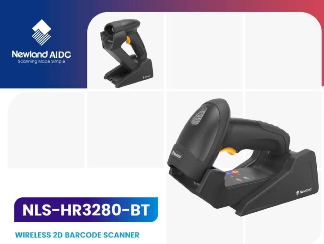 Promo Scanner Barcode 2d Newland Nls-hr3280-bt Wireless Bluetooth ...