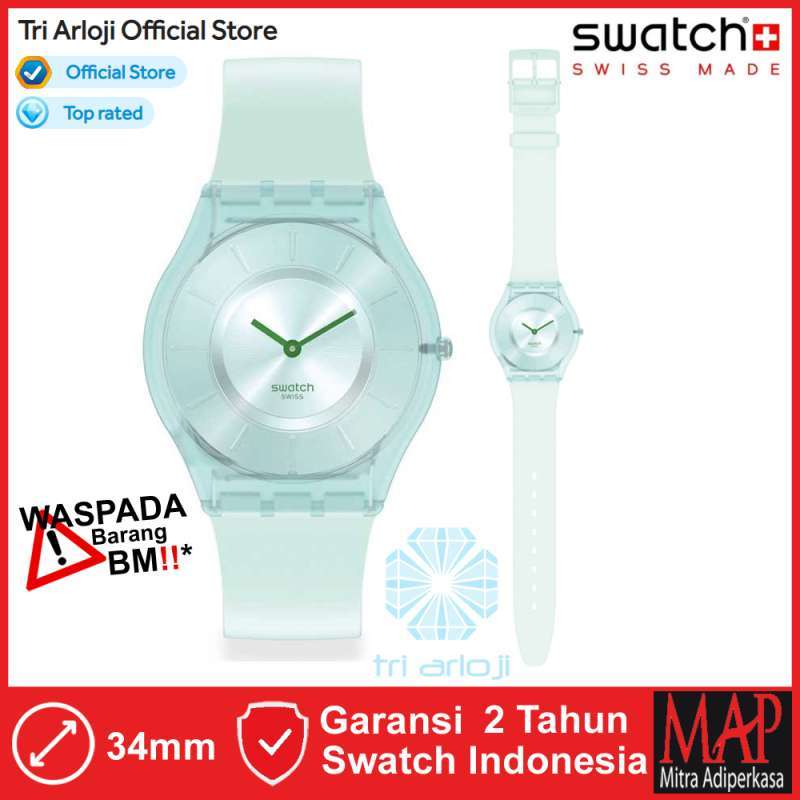 Promo SWATCH SS08G100 Original Swatch SWEET MINT Jam Tangan Wanita ...
