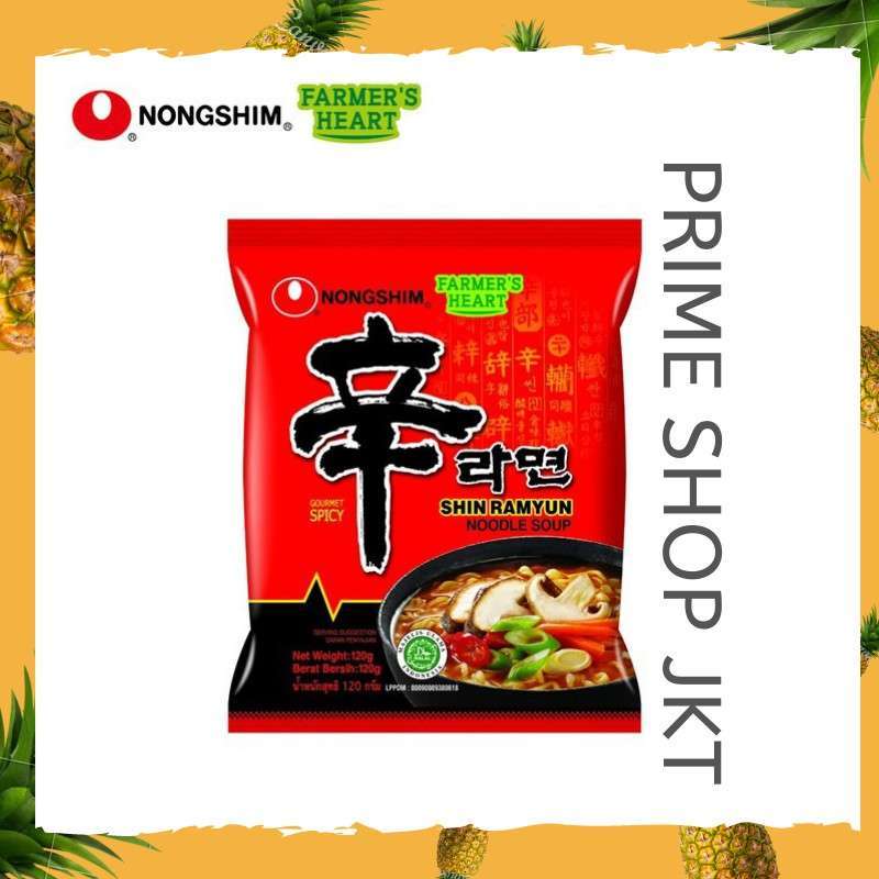 Jual Nongshim Shin Ramyun Spicy Mushroom 120gr - Mie Instant Korea ...