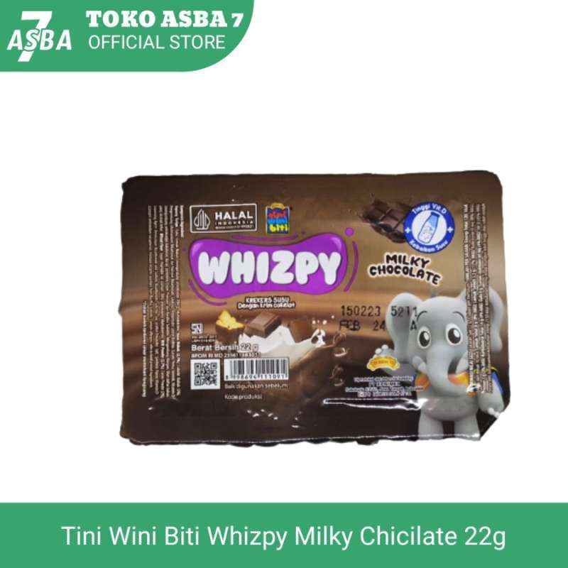 Jual TINI WINI BITI WHIZPY MILKY CHOCOLATE 22G di Seller TOKO ASBA7 ...