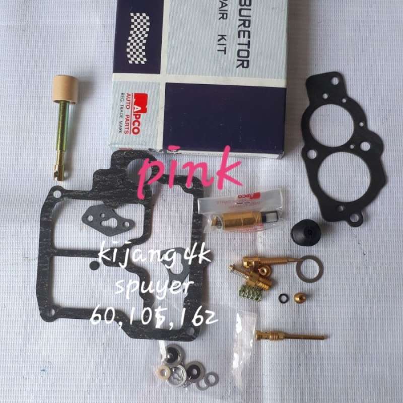 Promo CARBURATOR REPAIR KIT ISI CARBURATOR KIJANG 4K NAPCO JEPANG ...