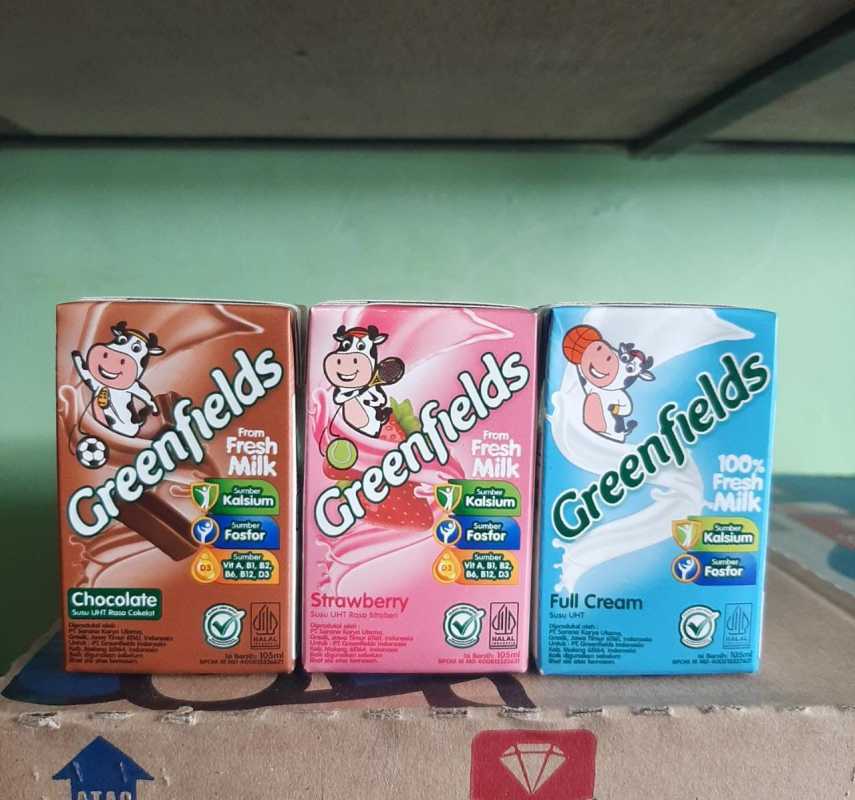 Jual Susu Greenfields Mix Varian 1 Dus Terbaru - Harga Promo Februari 2024 | Blibli