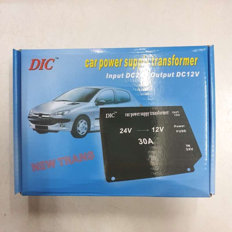 Promo Step Down Converter Inverter DC 24 volt ke 12V Volt 30 ampere 30A ...