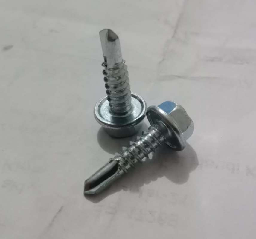 Promo Baut Sekrup Reng / Baja Ringan Roofing Putih 10x16 Diskon 9% Di ...