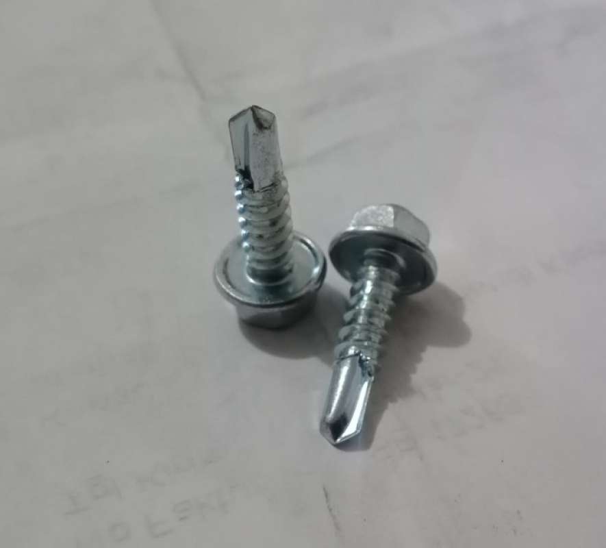 Promo Baut Sekrup Reng / Baja Ringan Roofing Putih 10x16 Diskon 9% Di ...