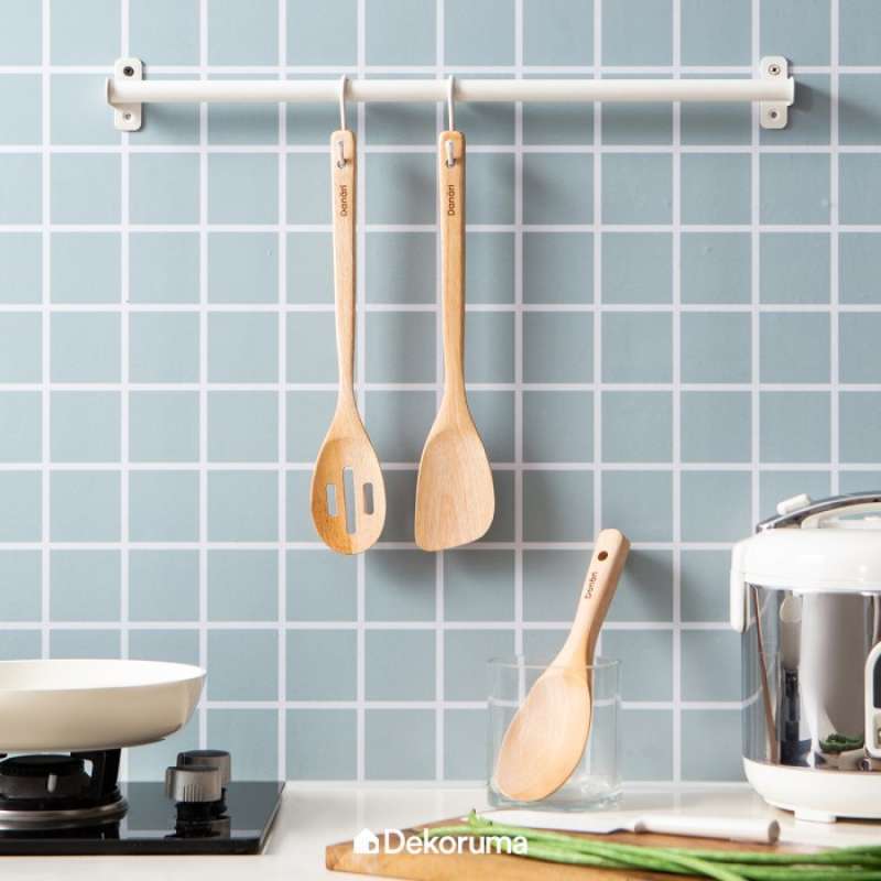 Jual Dekoruma Jiren Sodet Sutil Kayu Mahoni 35 Cm / Spatula Di Seller ...