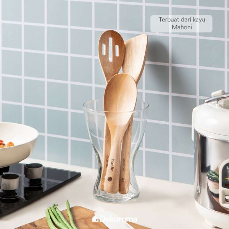 Jual Dekoruma Jiren Sodet Sutil Kayu Mahoni 35 Cm / Spatula Di Seller ...