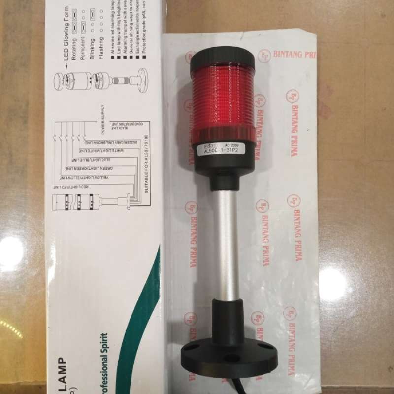 Jual Lampu Tower Light / Lampu Menara 1 Lampu 220v Fort (tipe Kedip ...