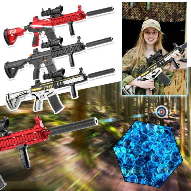 Jual Tembakan Mainan Water Gel Blaster M416 Elektric Versi Kids Toy Di Seller Wijaya Kusuma ...