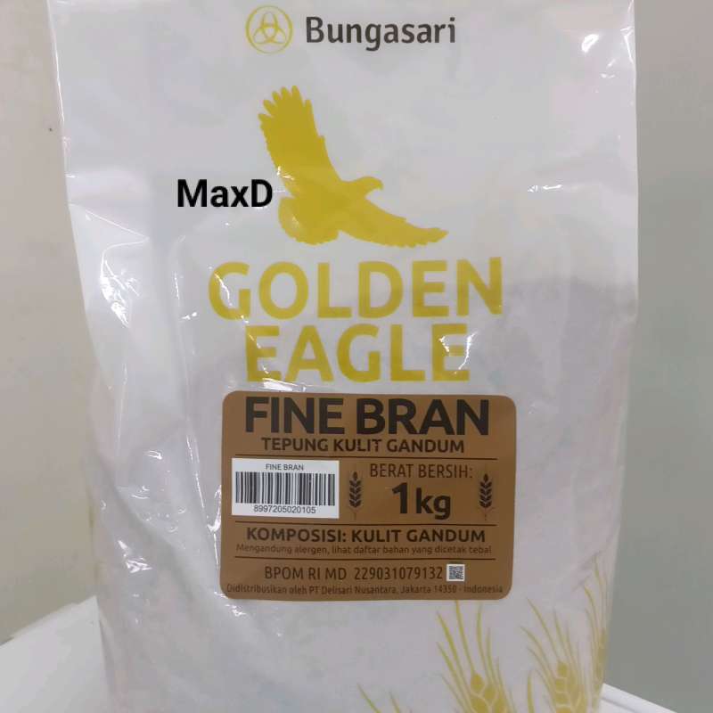 Jual Tepung Kulit Gandum Bungasari Golden Eagle Fine Bran 1kg Di Seller ...