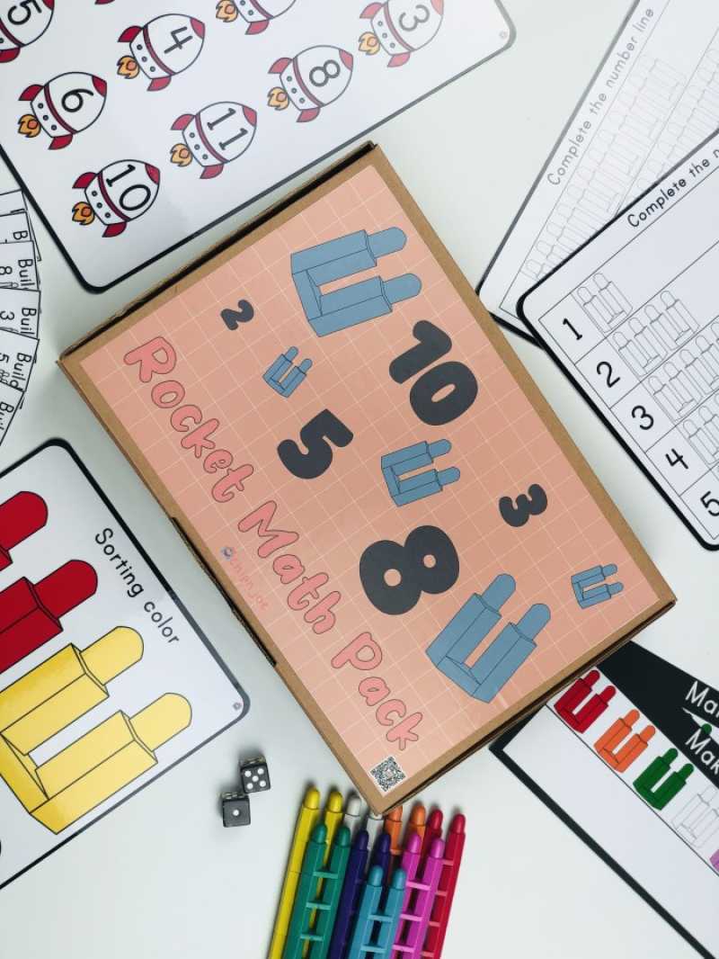 Promo Activity Box Learning Kit Belajar Montessori Matematika Tema ...