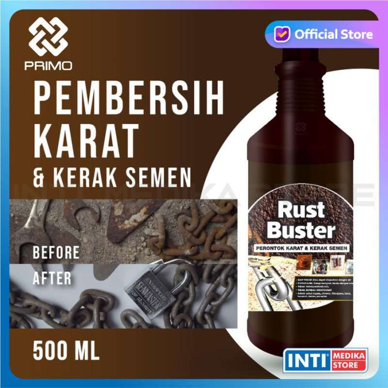 Jual Primo - Perontok Karat & Pembersih Kerak Semen Rust Buster 500ml ...