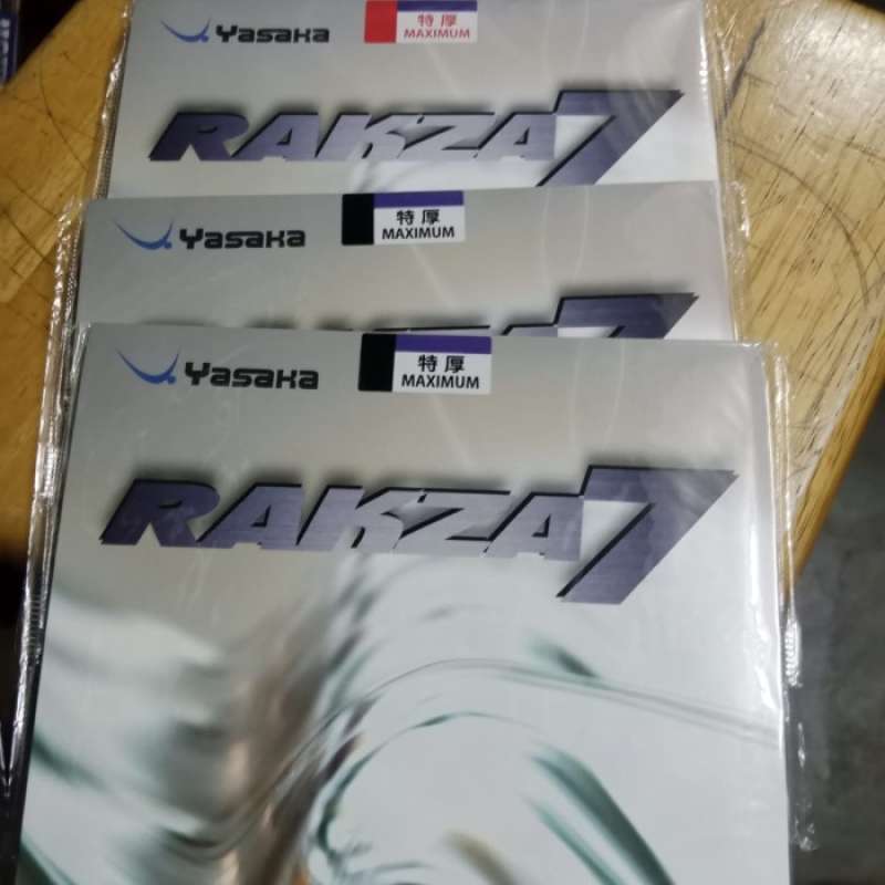 Jual Karet Tenis Meja Yasaka Rakza 7 Original Kode Br01 di Seller Ceria Worley - Wijaya Kusuma ...