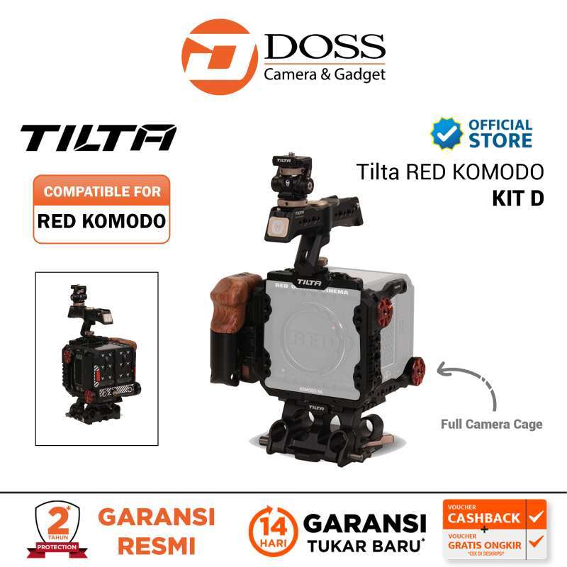 Jual Tilta Tiltaing RED Komodo Kit D Black for RED Komodo Camera Cage ...