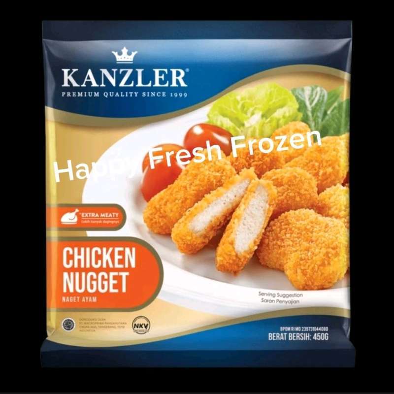 Jual Kanzler Chicken Nugget Original Beku Frozen 450 Gr Di Seller Happy ...