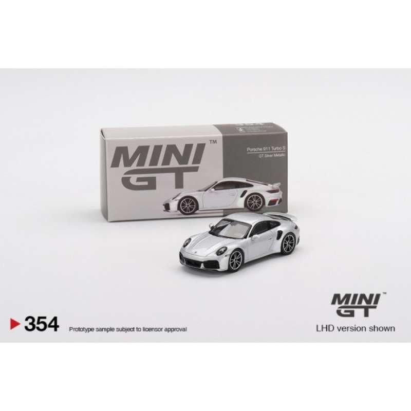 Promo Minigt Mini Gt 354 Porsche 911 Turbo S Gt Silver Metallic Diskon ...