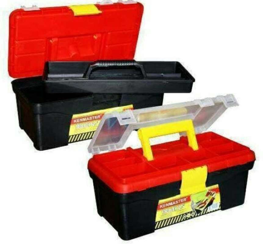 Promo TOOLBOX TOOL BOX KENMASTER 12.5 inch TEMPAT PERKAKAS DAN KOMPONEN ...