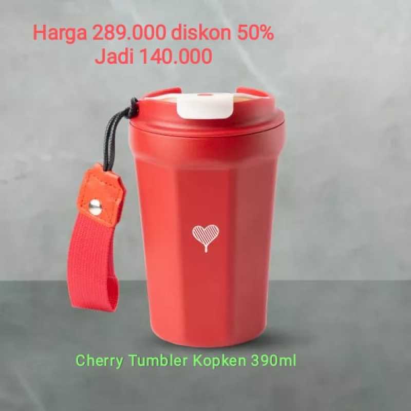 Jual Cherry Tumbler Kopken Original Di Seller Omg (onlineshop Mama Gaul ...