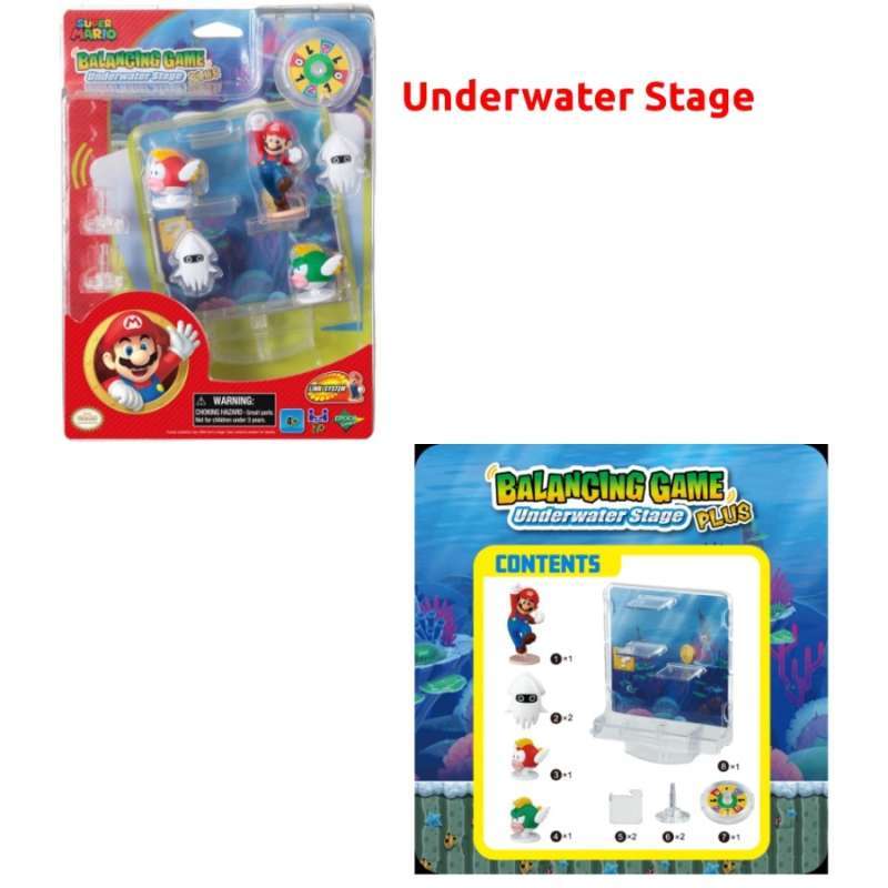 Jual Super Mario Table Top Balancing Games Plus Underwater Stage di ...