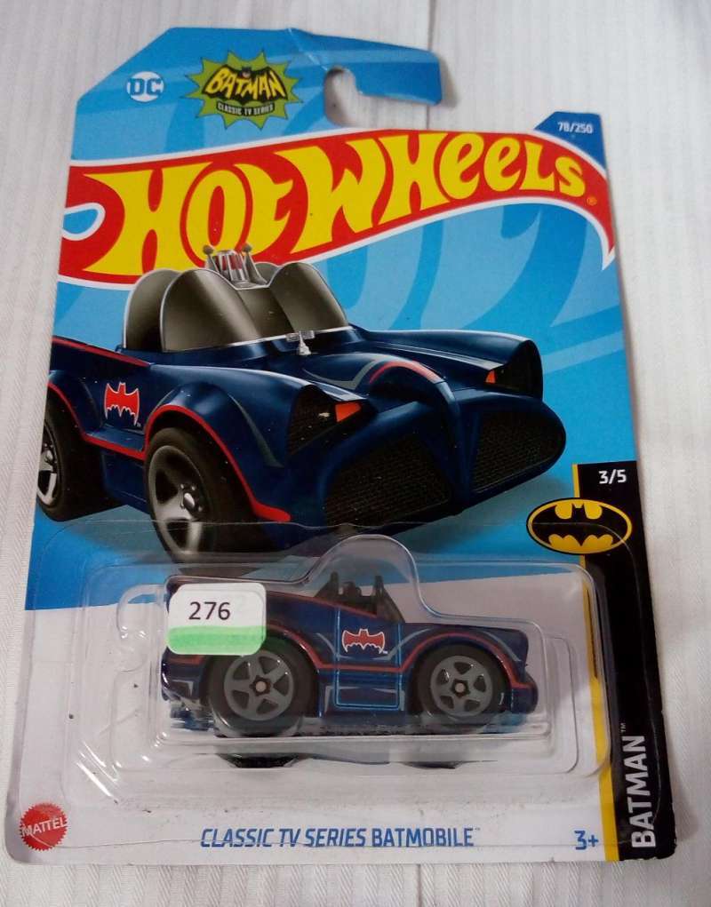 Jual Hot Wheels - Classic Tv Series Batmobile Batman Dc Blue Di Seller ...