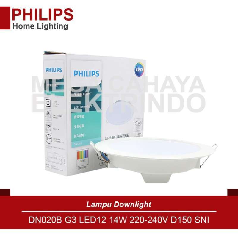 Jual Philips Downlight Dn020b G3 Led12 14w - 6 Inch Di Seller Philips ...