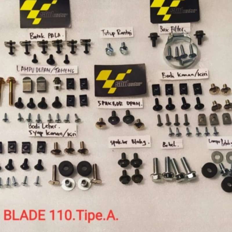 Promo baut full body honda blade Diskon 29% di Seller Sodi Shop ...