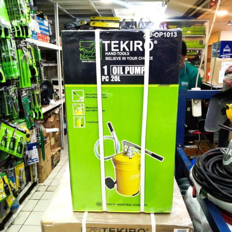 Promo Tekiro Oil Pump 20L /Pompa Oli Drum 20 Liter Diskon 6% di Seller ...