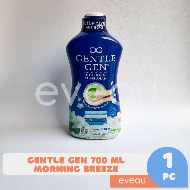 Promo Gentle Gen Morning Breeze 700ml 700 ml Deterjen Cair Tumbuhan ...