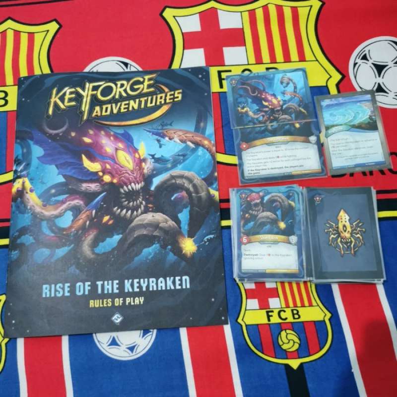 Jual Keyforge Adventures (rise Of The Keyraken) Print And Play Di ...