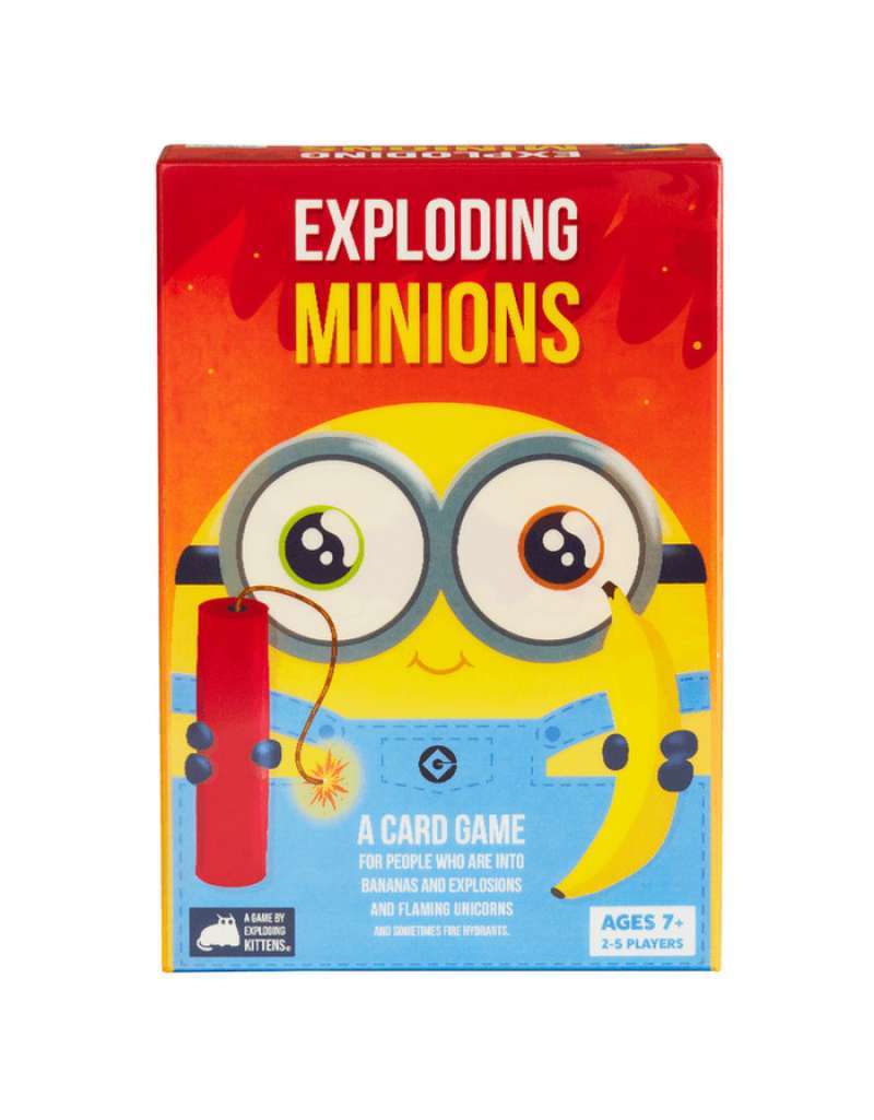 Promo Exploding Minions ( Original ) Board Game - By Exploding Kittens ...